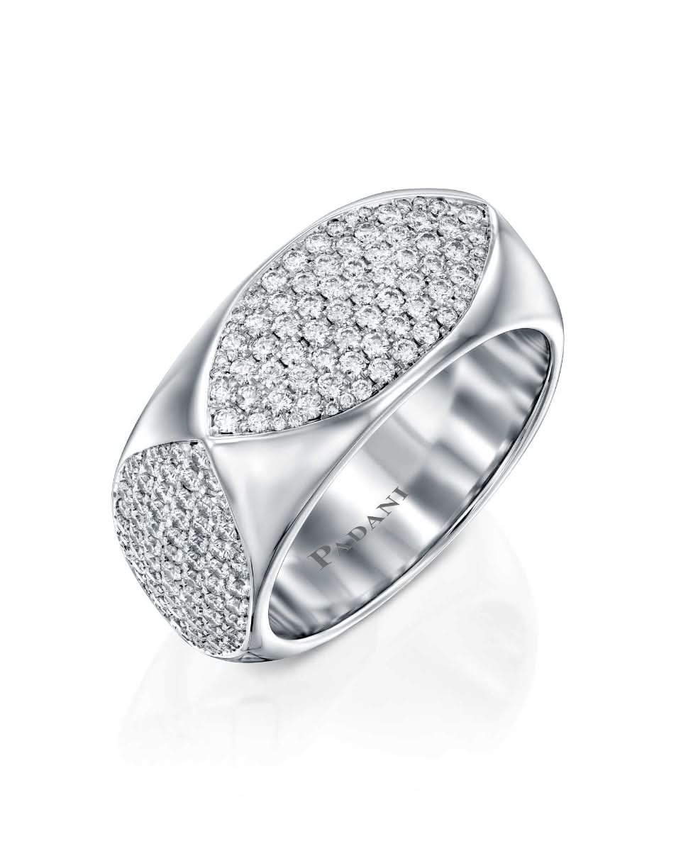 White Gold Diamond Ring – Padani