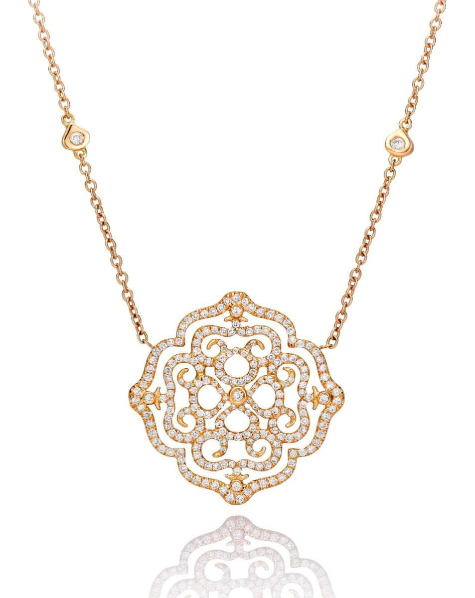 Violetto Lace Necklace – Padani