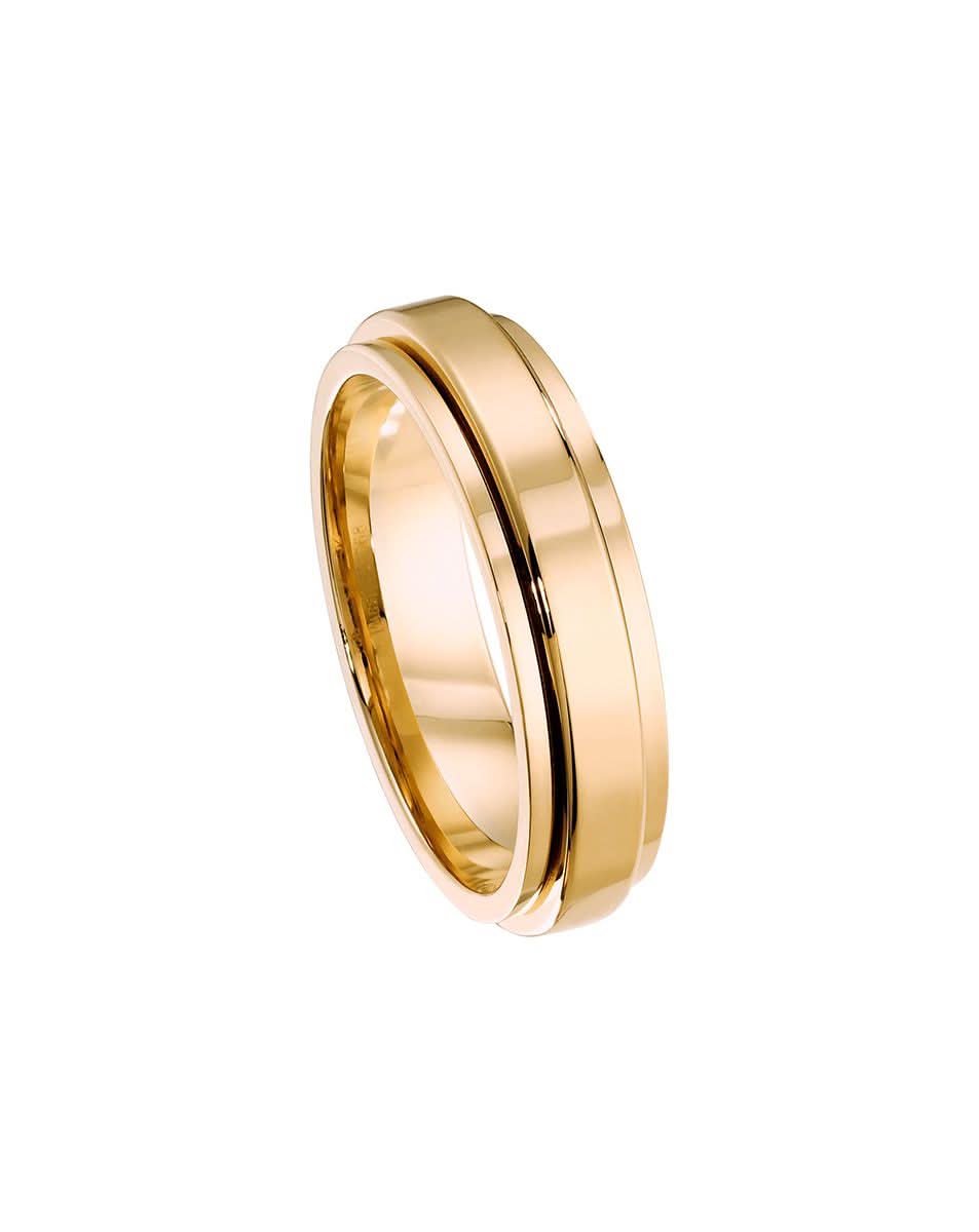 Possession ring in 18K rose gold set with one diamond – Padani